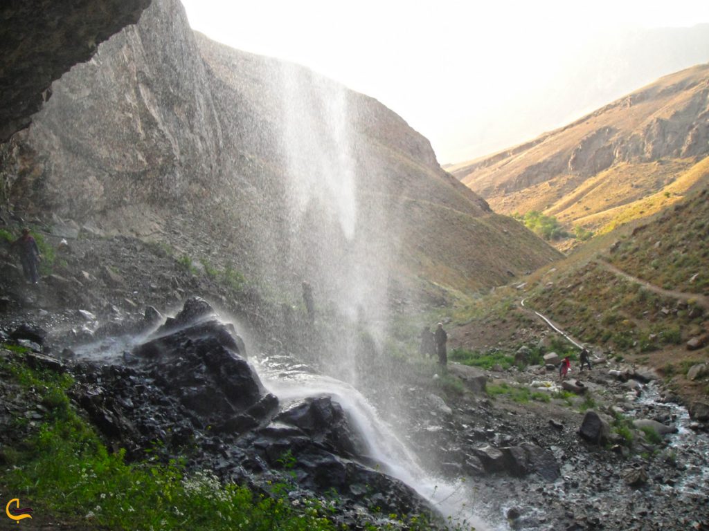 آبشار خور البرز | آبشار خورشید طلایی | ره بال آسمان