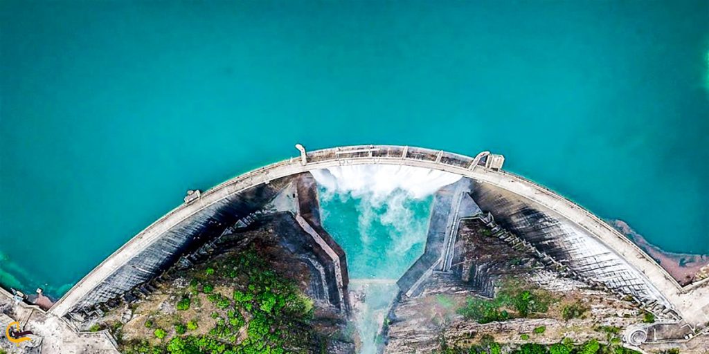 سد شهید رجایی | نگین فیروزه فام سلیمان تنگه ساری | ره بال آسمان