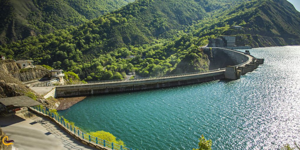 سد شهید رجایی | نگین فیروزه فام سلیمان تنگه ساری | ره بال آسمان