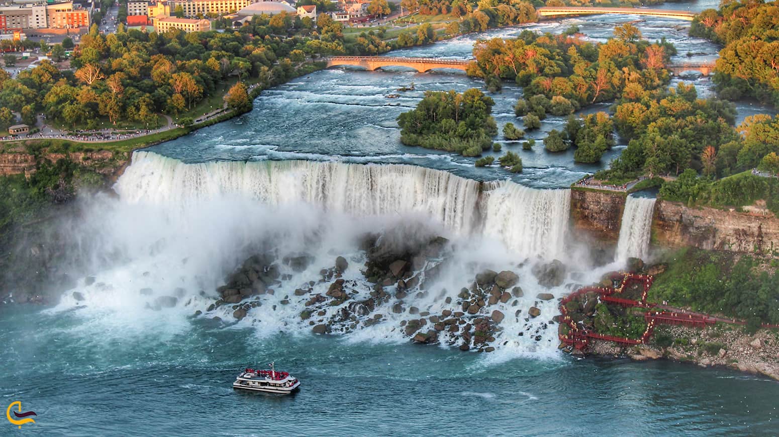 آبشار نیاگارا | پدیده نفس‌گیر زمین | مجله گردشگری ره بال آسمان